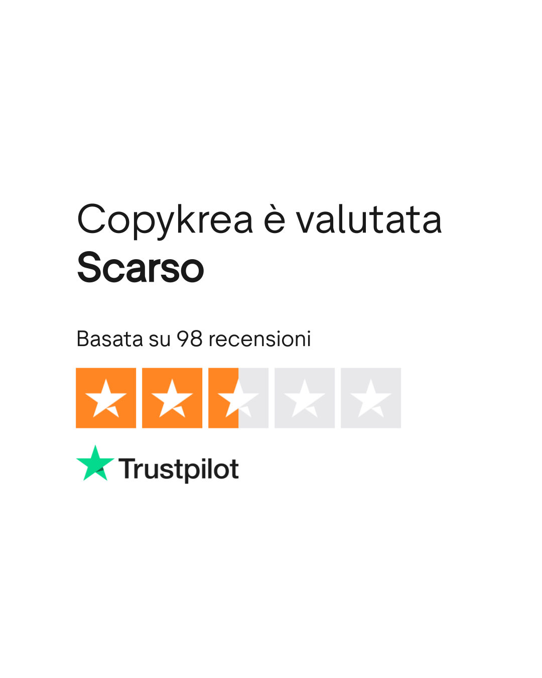 Copykrea | Leggi le recensioni dei servizi di copykrea.it