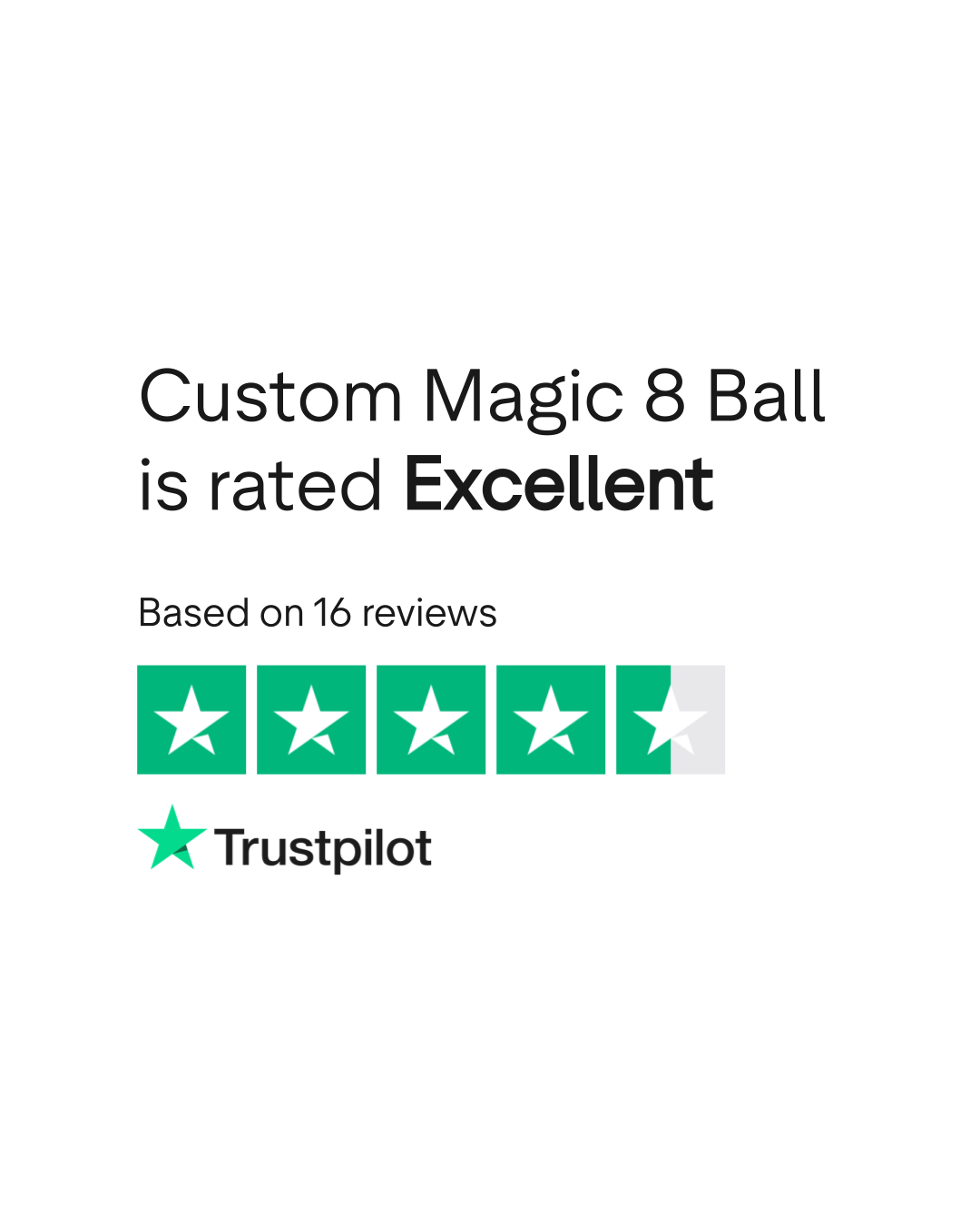 Custom Magic 8 Ball Reviews | Read Customer Service Reviews of ...