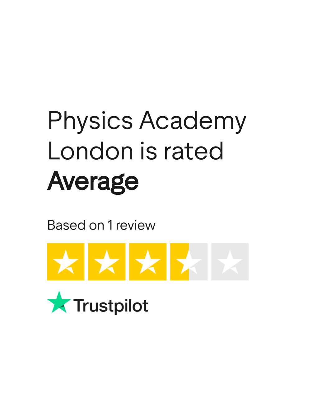 Physics Academy London Reviews | Read Customer Service Reviews of ...