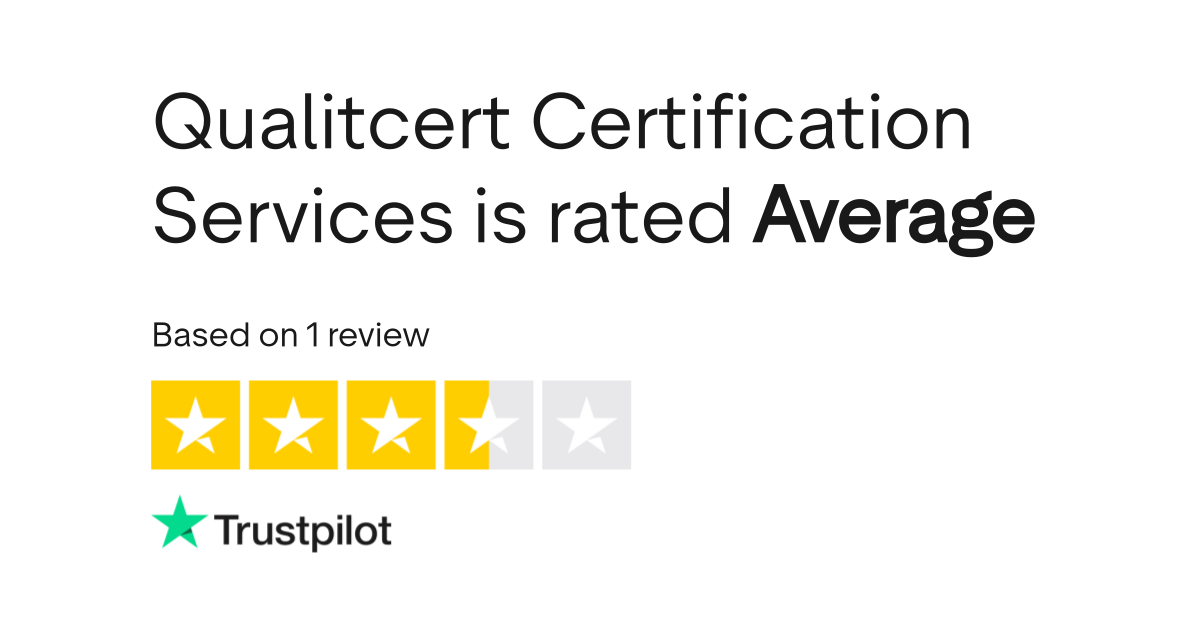 Qualitcert Certification Services Reviews | Read Customer Service Reviews of qualitcert.com