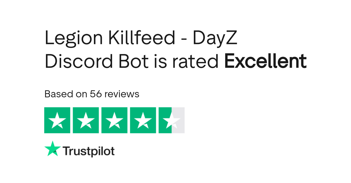 Legion DayZ Killfeed - Discord Bot Reviews | Read Customer Service ...