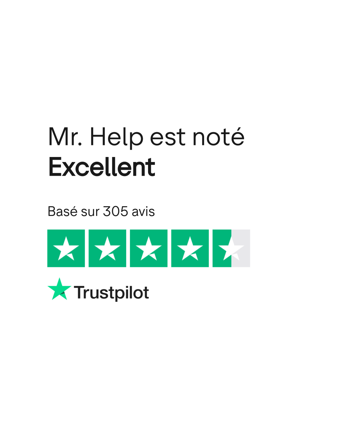 Avis de Mr. Help | Lisez les avis marchands de mrhelp.fr