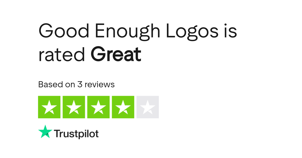 Good Enough Logos Reviews | Read Customer Service Reviews of ...