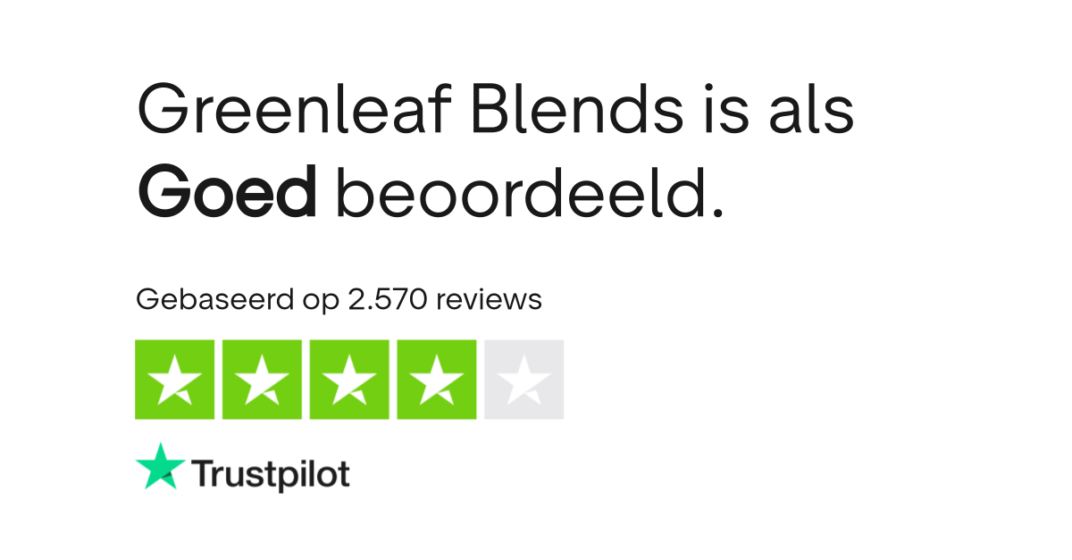 Greenleaf Blends reviews | Bekijk consumentenreviews over greenleaf-blends.nl