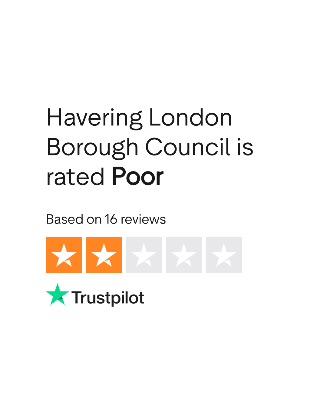 Havering London Borough Council Reviews | Read Customer Service Reviews ...
