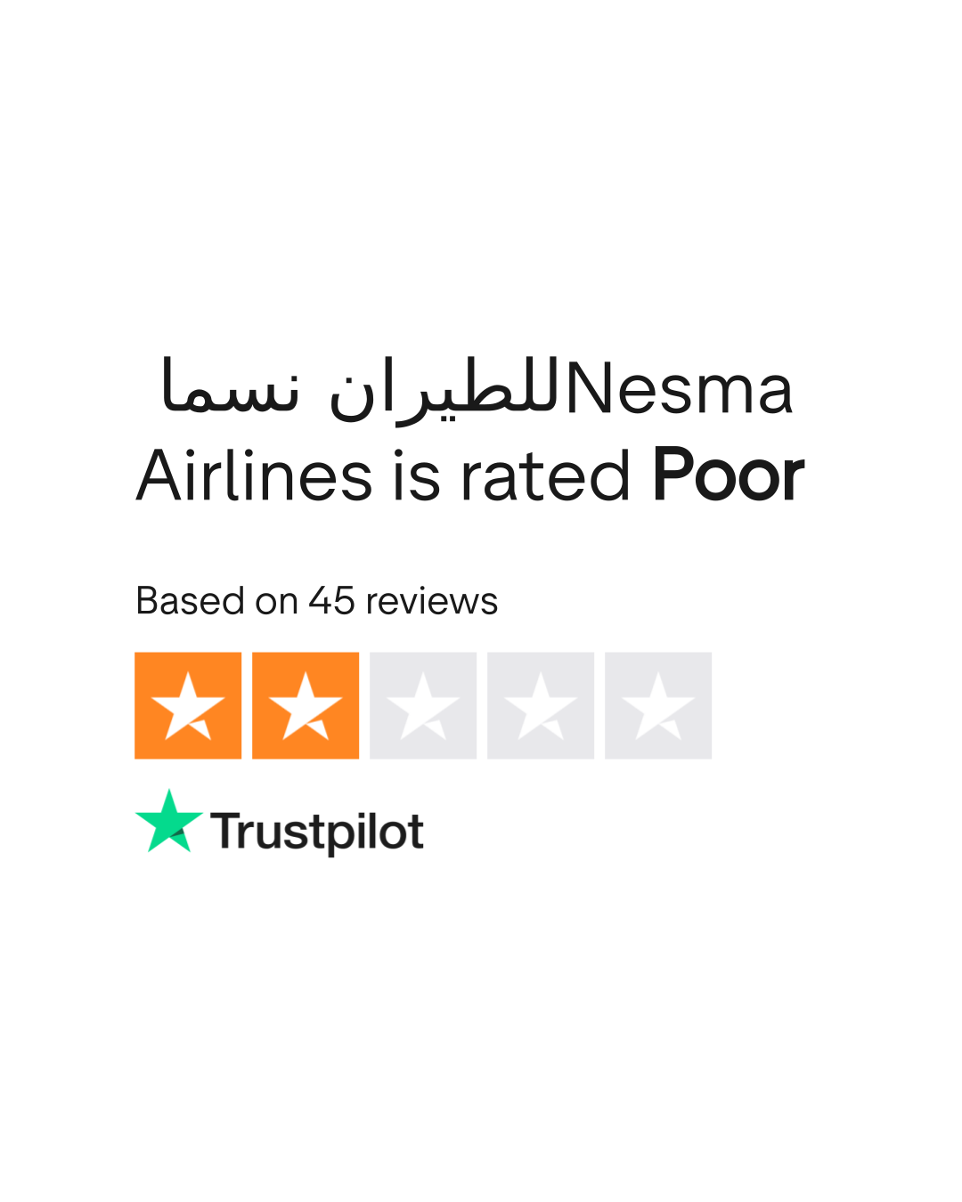 نسما للطيران Nesma Airlines Reviews | Read Customer Service Reviews of ...