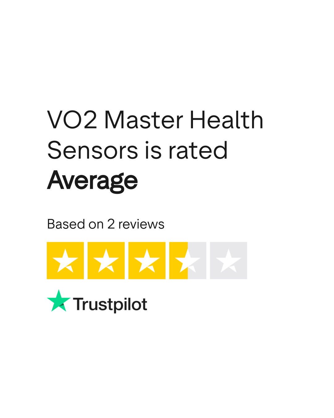 VO2 Master Health Sensors Reviews | Read Customer Service Reviews of ...