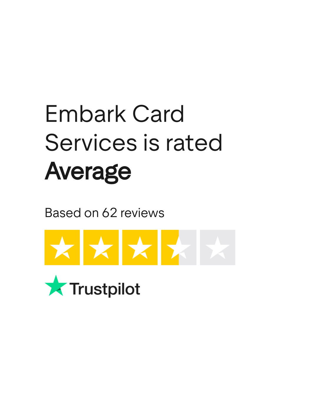 Embark Card Services Reviews | Read Customer Service Reviews of embarkcard.com