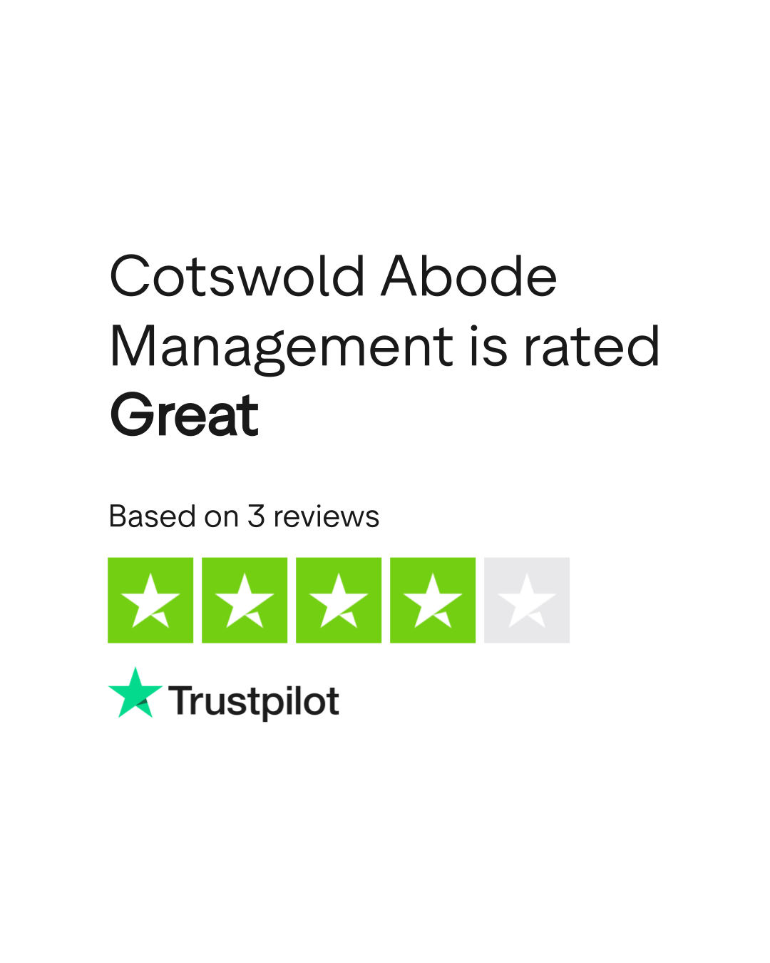 Cotswold Abode Management Reviews | Read Customer Service Reviews of ...