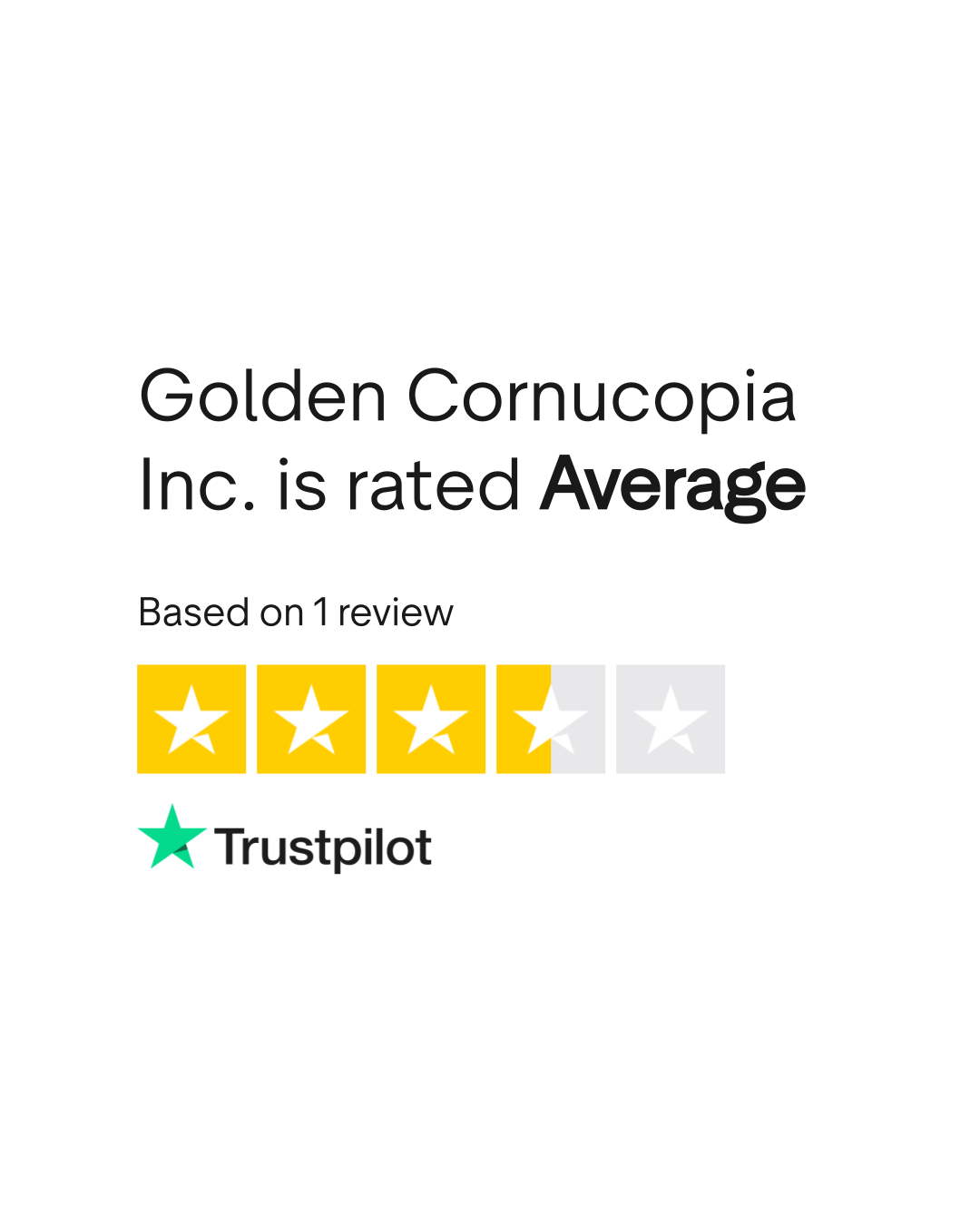 Golden Cornucopia Inc. Reviews | Read Customer Service Reviews of ...