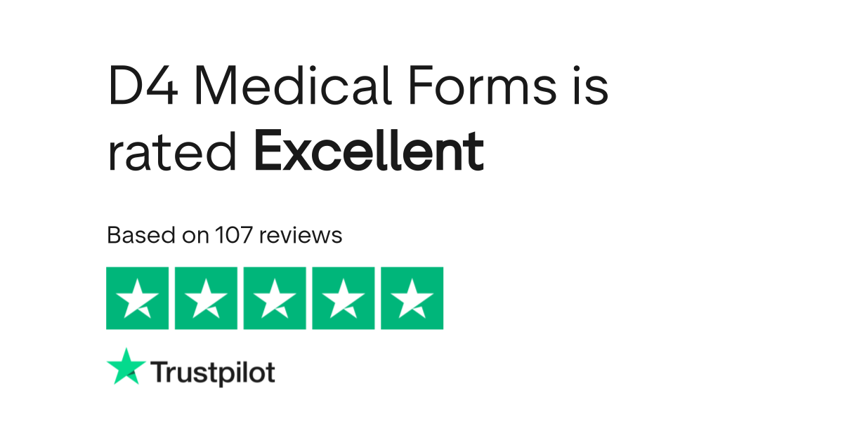 D4 Medical Forms Reviews | Read Customer Service Reviews of ...
