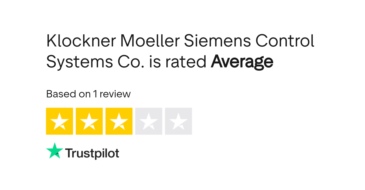 Klockner Moeller Siemens Control Systems Co. Reviews | Read Customer ...