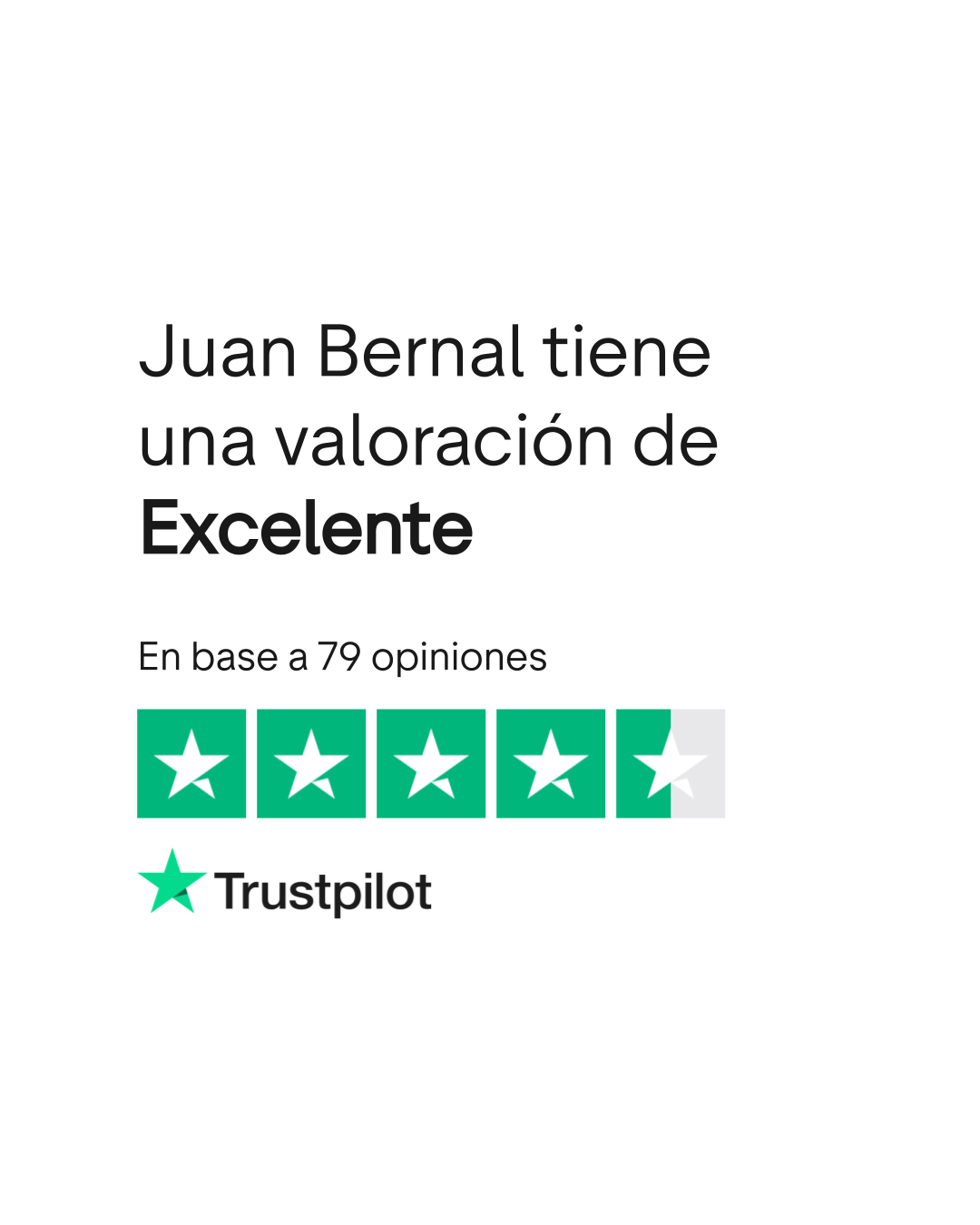 Opiniones sobre Juan Bernal | Lee las opiniones sobre el servicio de ...