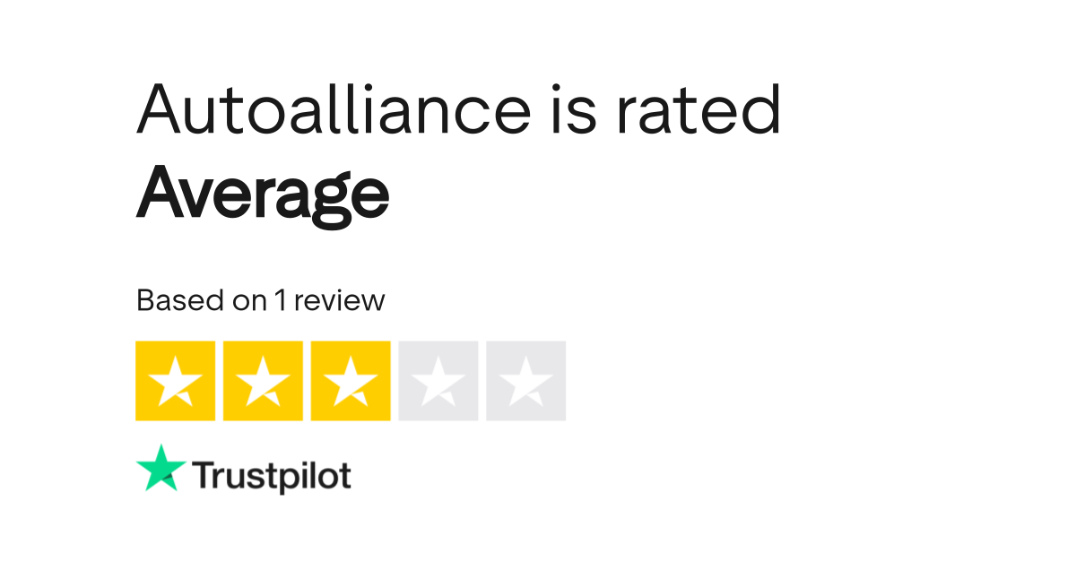 Autoalliance Reviews | Read Customer Service Reviews of autoalliance.ca