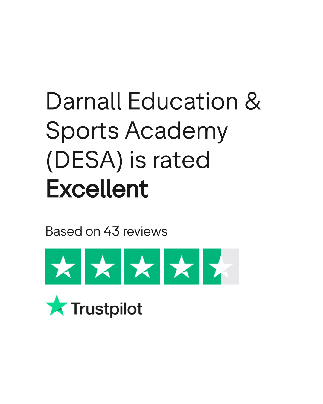 Darnall Education & Sports Academy (DESA) Reviews | Read Customer ...