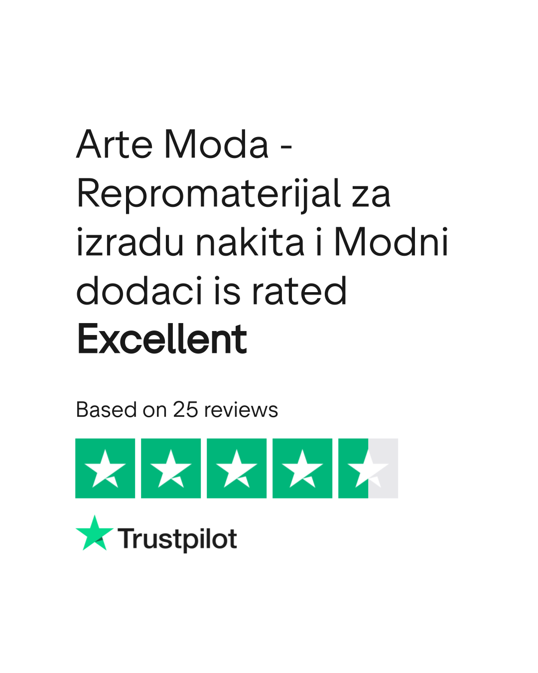 Arte Moda - Repromaterijal za izradu nakita i Modni dodaci Reviews ...