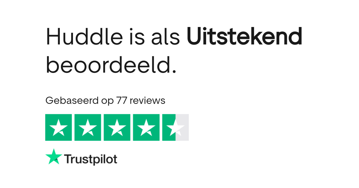 Huddle reviews | Bekijk consumentenreviews over thehuddle.nl