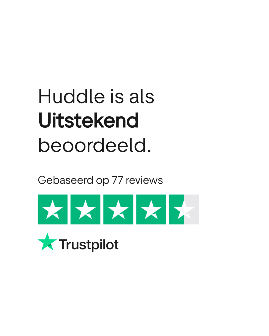 Huddle reviews | Bekijk consumentenreviews over thehuddle.nl