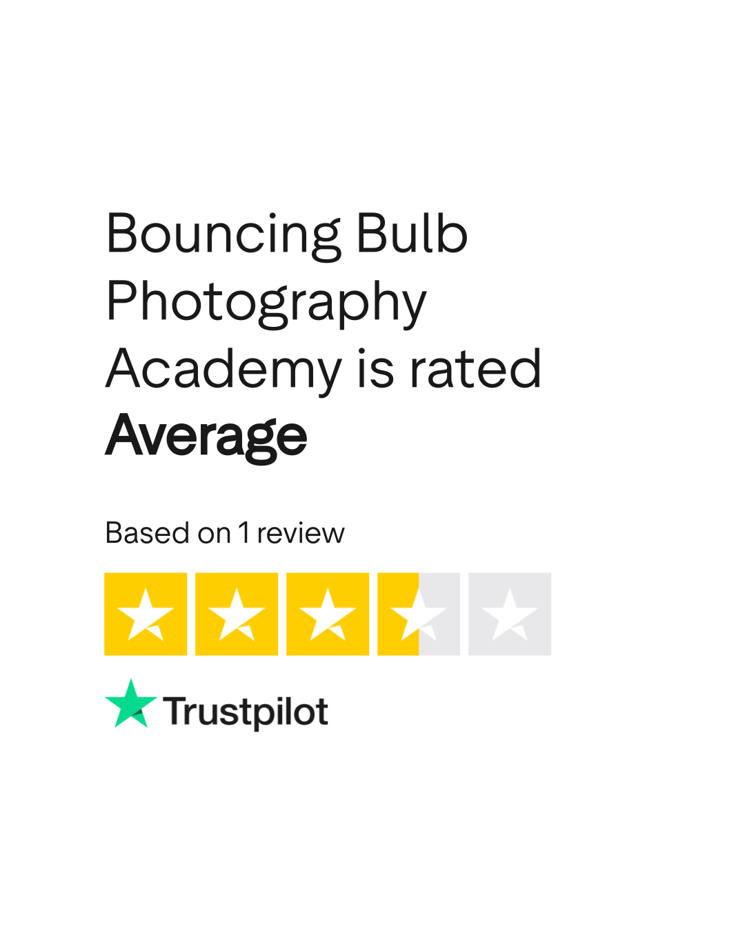 Bouncing Bulb Photography Academy Reviews | Read Customer Service ...