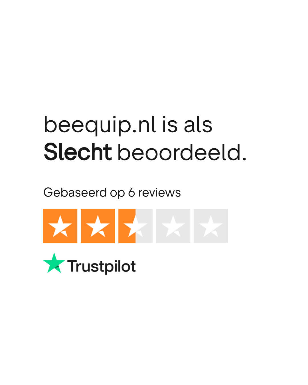 beequip.nl reviews | Bekijk consumentenreviews over beequip.nl