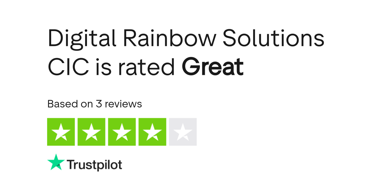 Digital Rainbow Solutions CIC Reviews | Read Customer Service Reviews of digital-rainbow.solutions