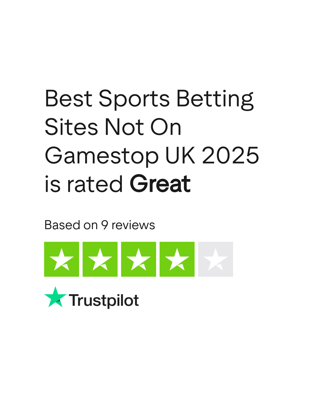 Best Sports Betting Sites Not On Gamestop UK 2025 Reviews | Read ...
