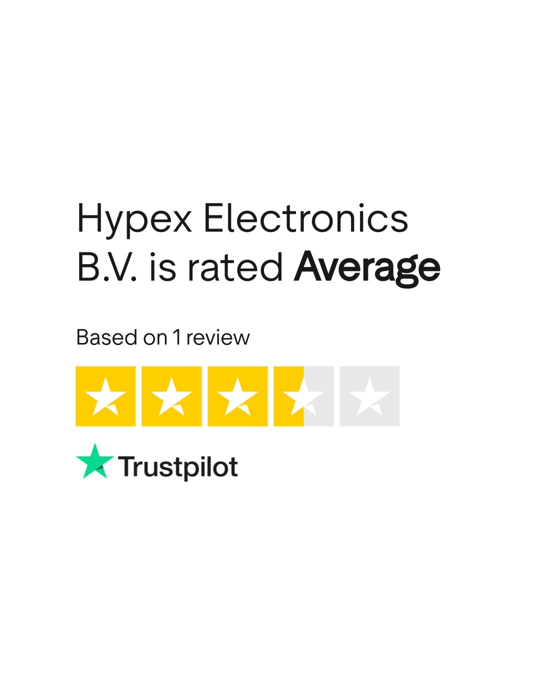 Hypex Electronics B.V. Reviews | Read Customer Service Reviews of www.hypex.nl