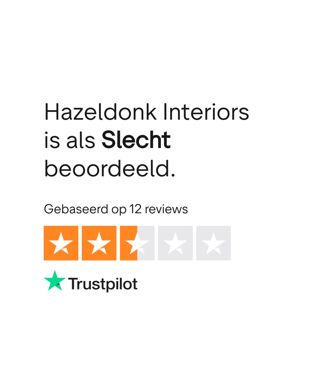 Hazeldonk Interiors reviews | Bekijk consumentenreviews over www.hazeldonk-interiors.com