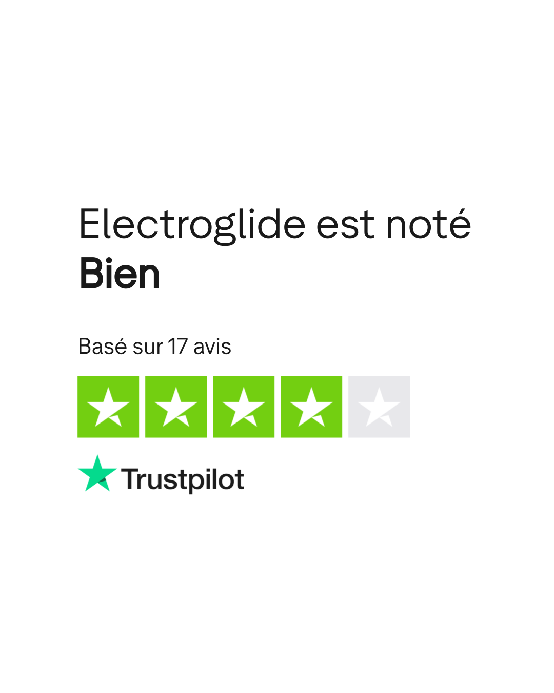 Avis de Electroglide | Lisez les avis marchands de electroglide.fr