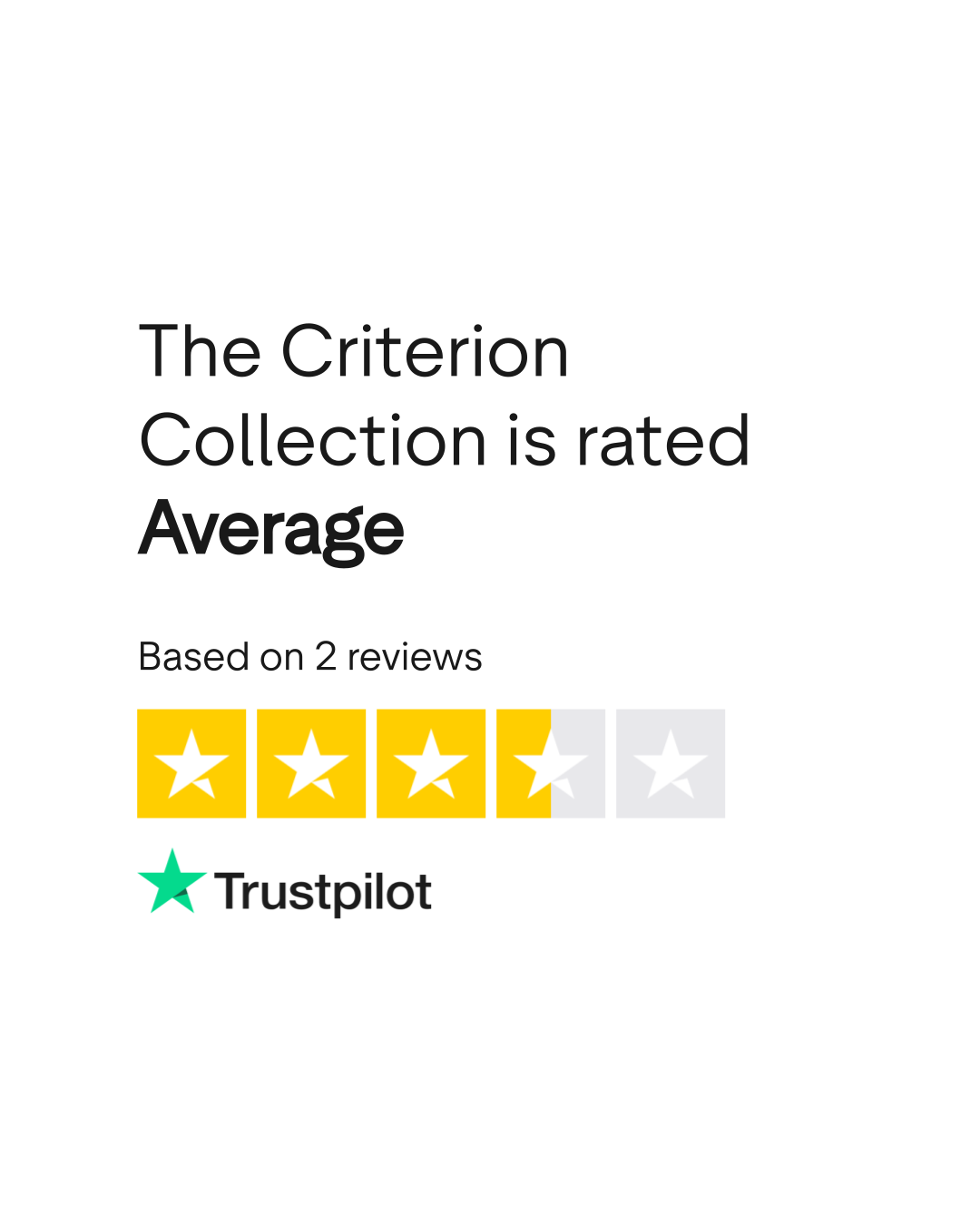 The Criterion Collection Reviews | Read Customer Service Reviews of ...