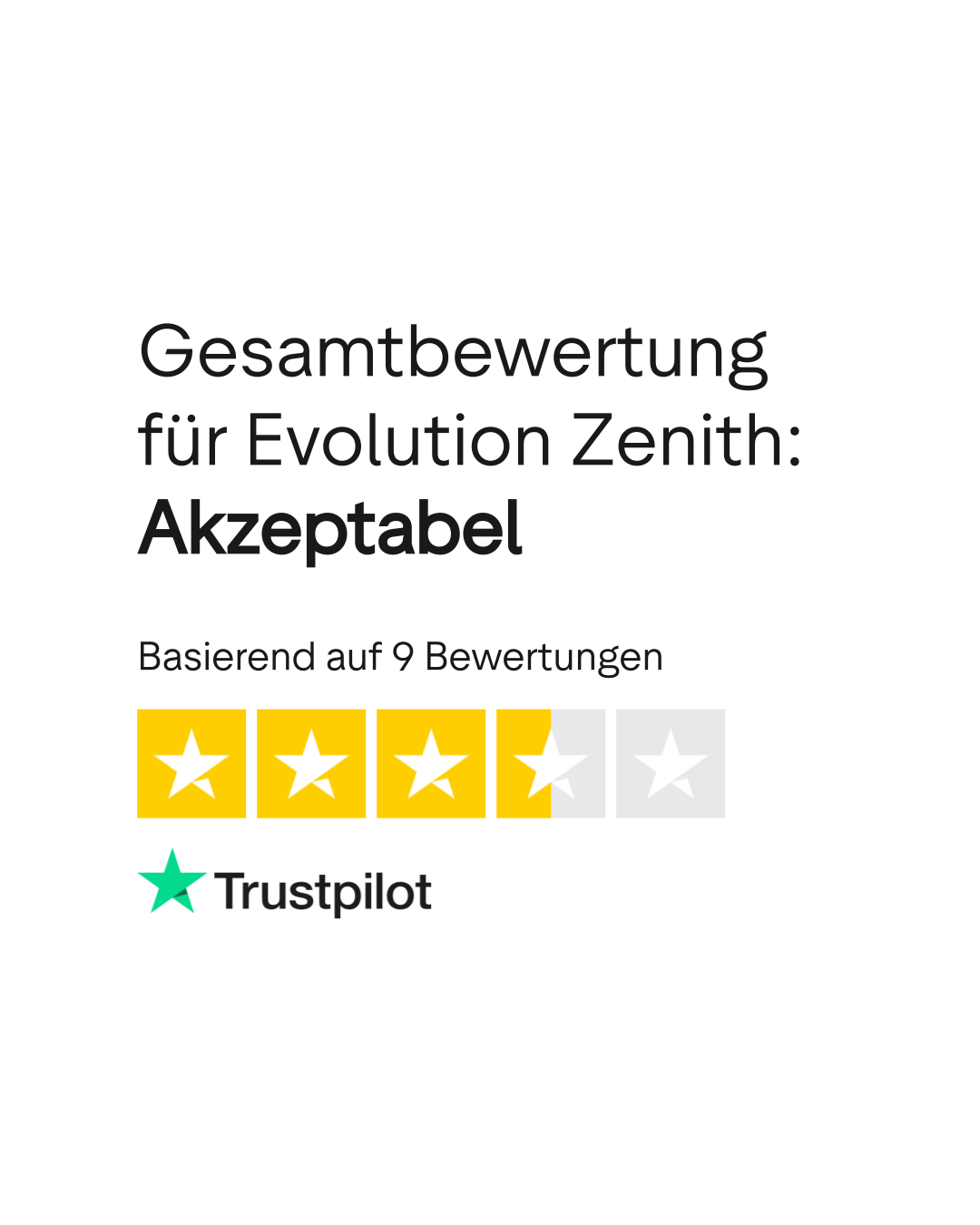Bewertungen zu Evolution Zenith | Lesen Sie Kundenbewertungen zu evolution-zenith.com
