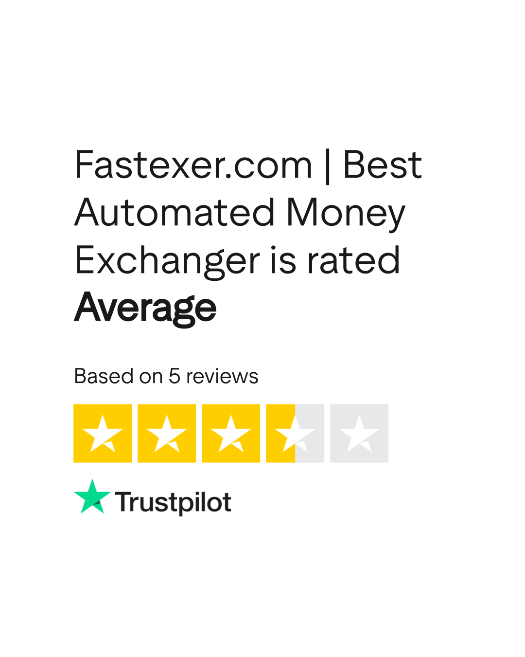 Fastexer.com | Best Automated Money Exchanger Reviews | Read Customer ...
