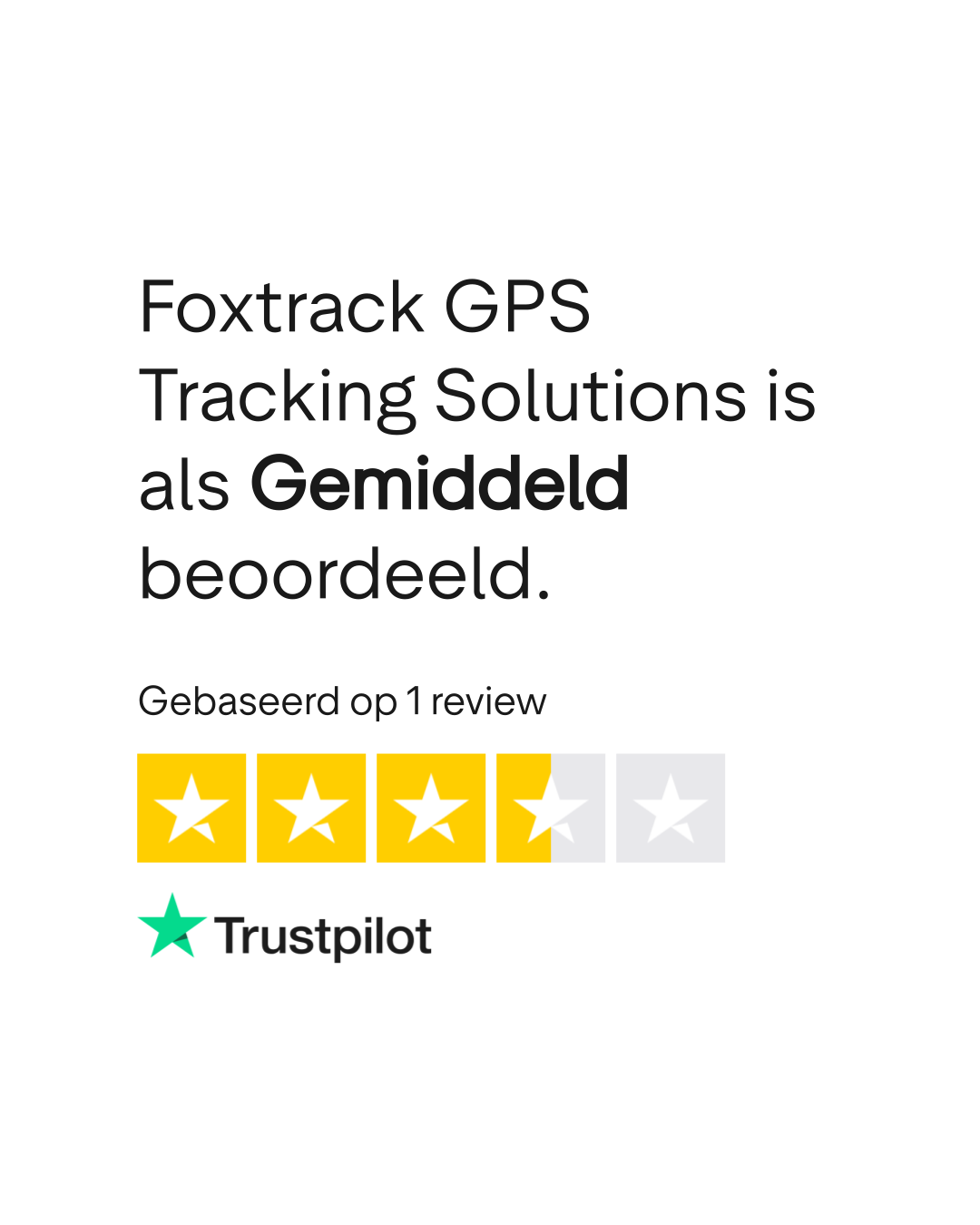 Foxtrack GPS Tracking Solutions reviews | Bekijk consumentenreviews over foxtrack.nl