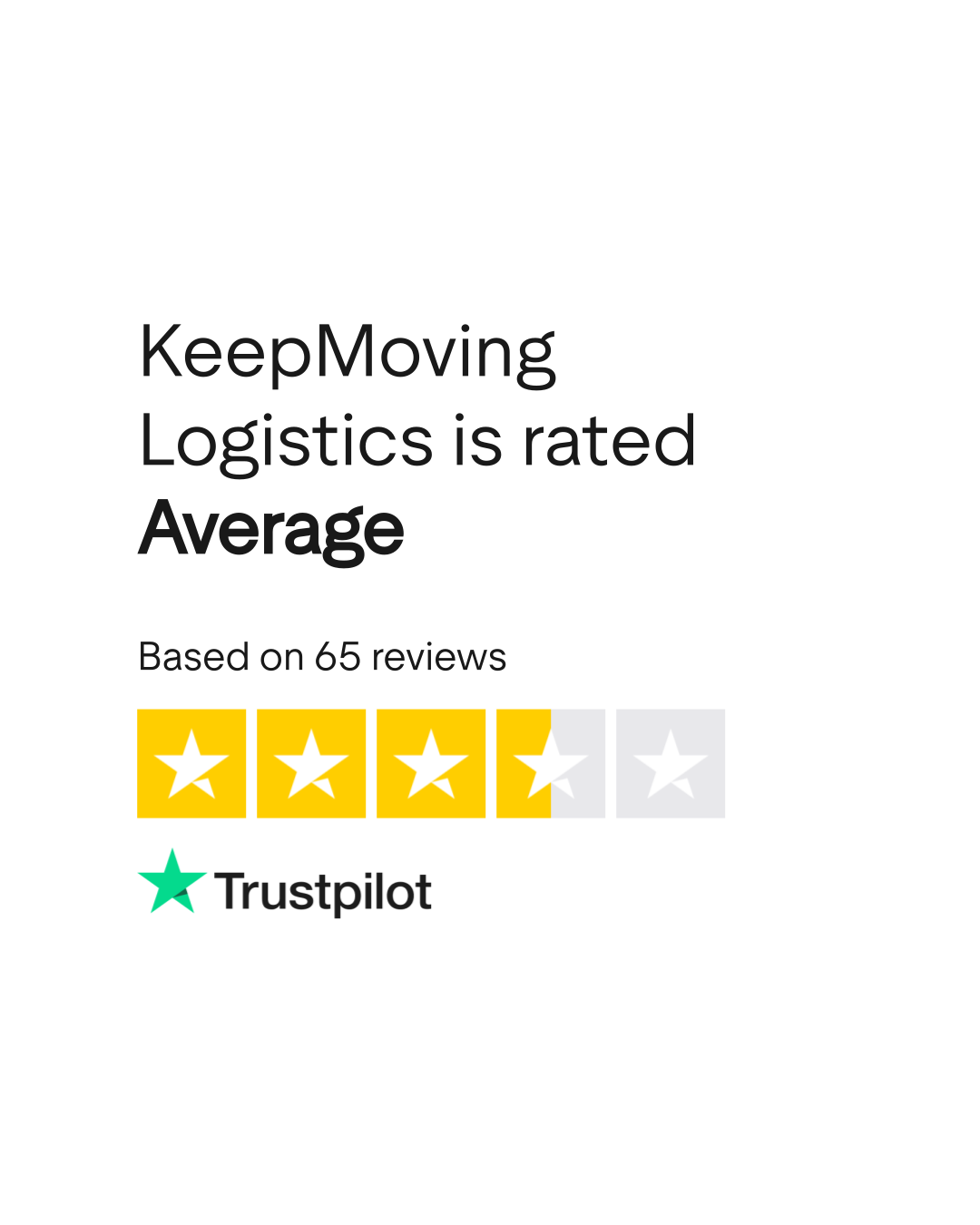 KeepMoving Logistics Reviews | Read Customer Service Reviews of keepmovinglogistics.net