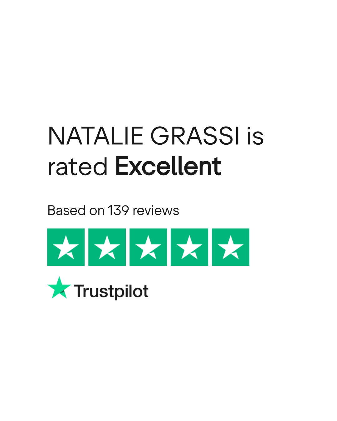 NATALIE GRASSI Reviews | Read Customer Service Reviews of nataliegrassi.com