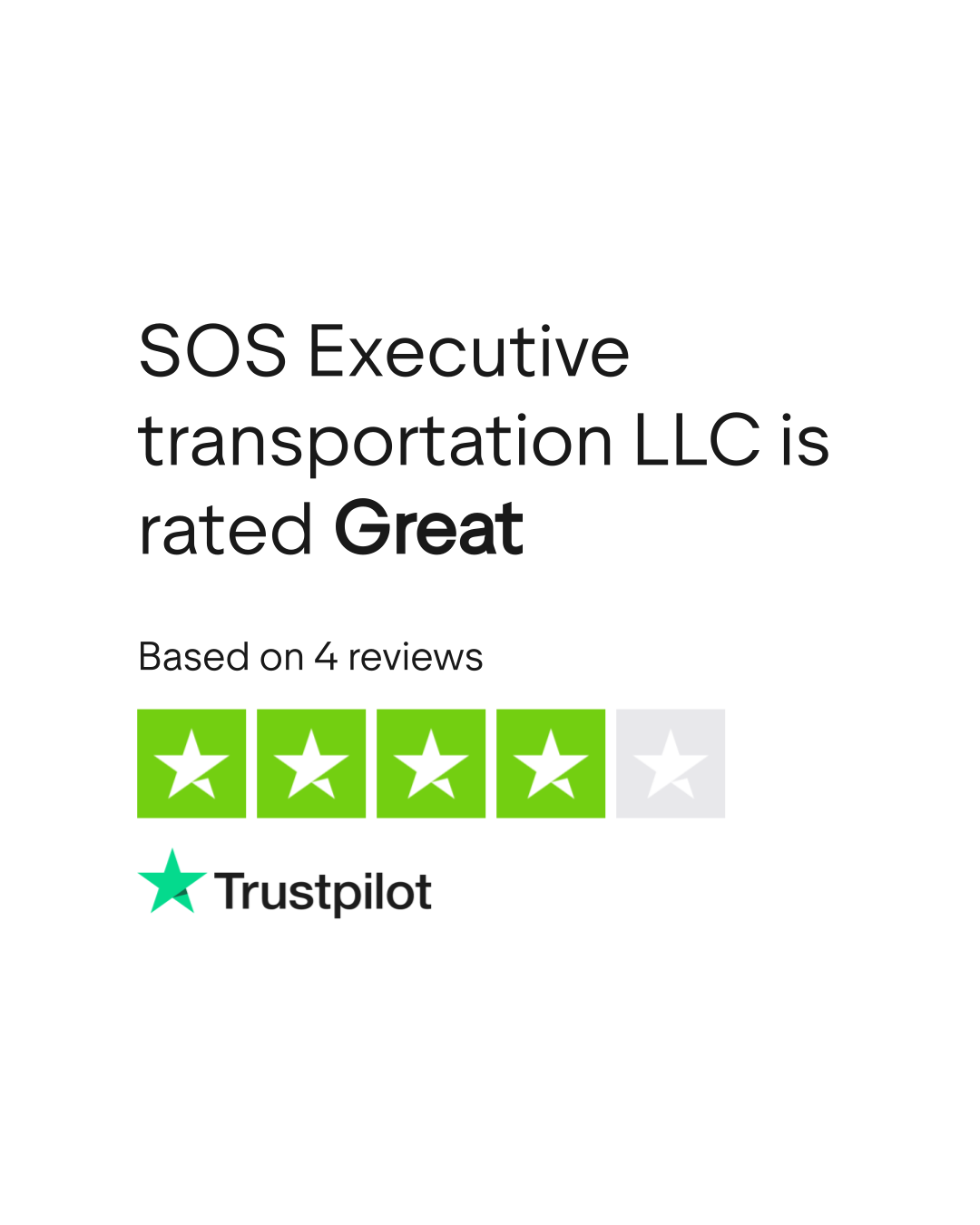 SOS Executive transportation LLC Reviews | Read Customer Service ...