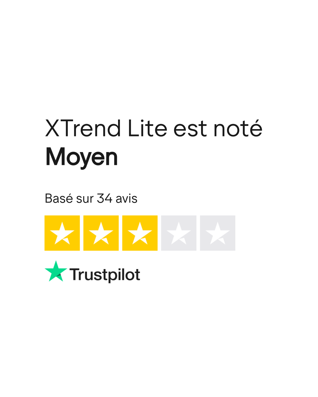 Avis de XTrend Lite | Lisez les avis marchands de www.xtrendlite.com