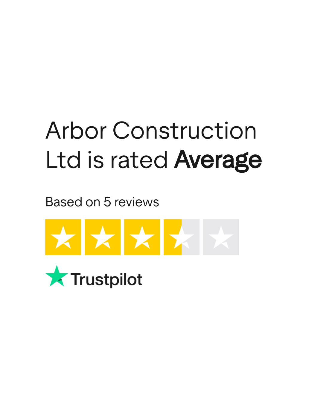 Arbor Construction Ltd Reviews | Read Customer Service Reviews of arbor ...