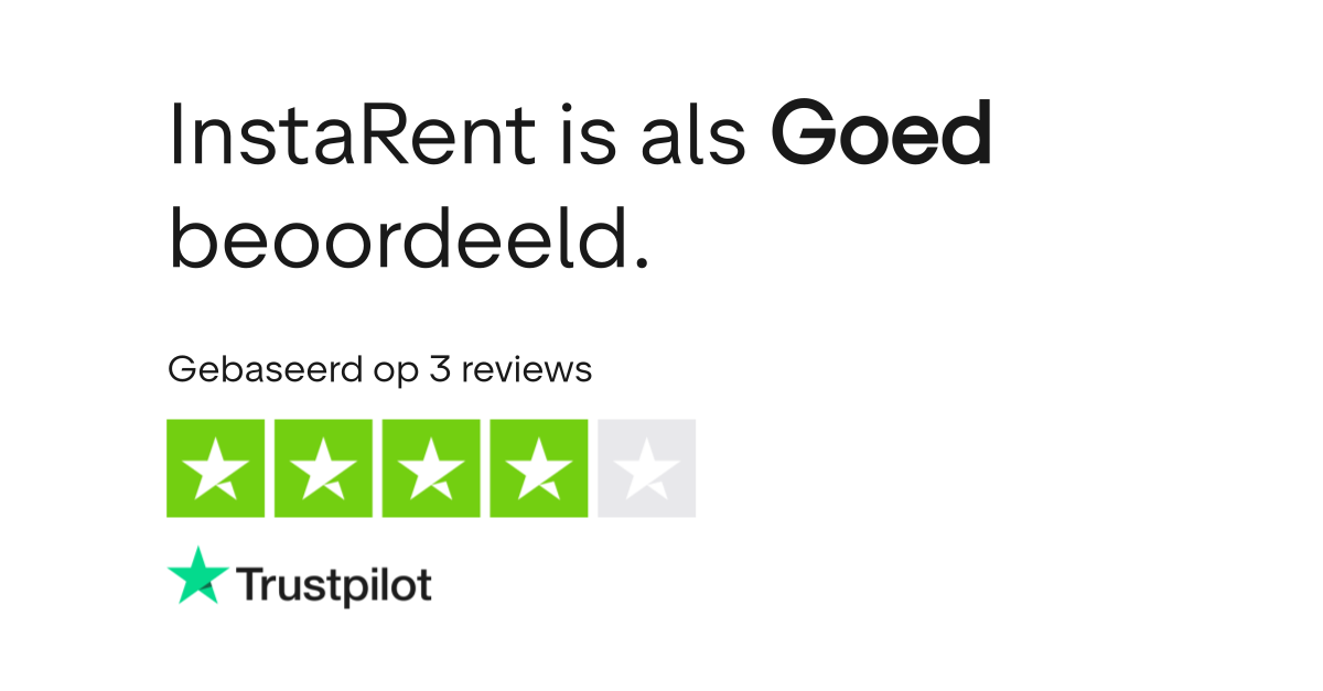 InstaRent reviews | Bekijk consumentenreviews over instarent.nl