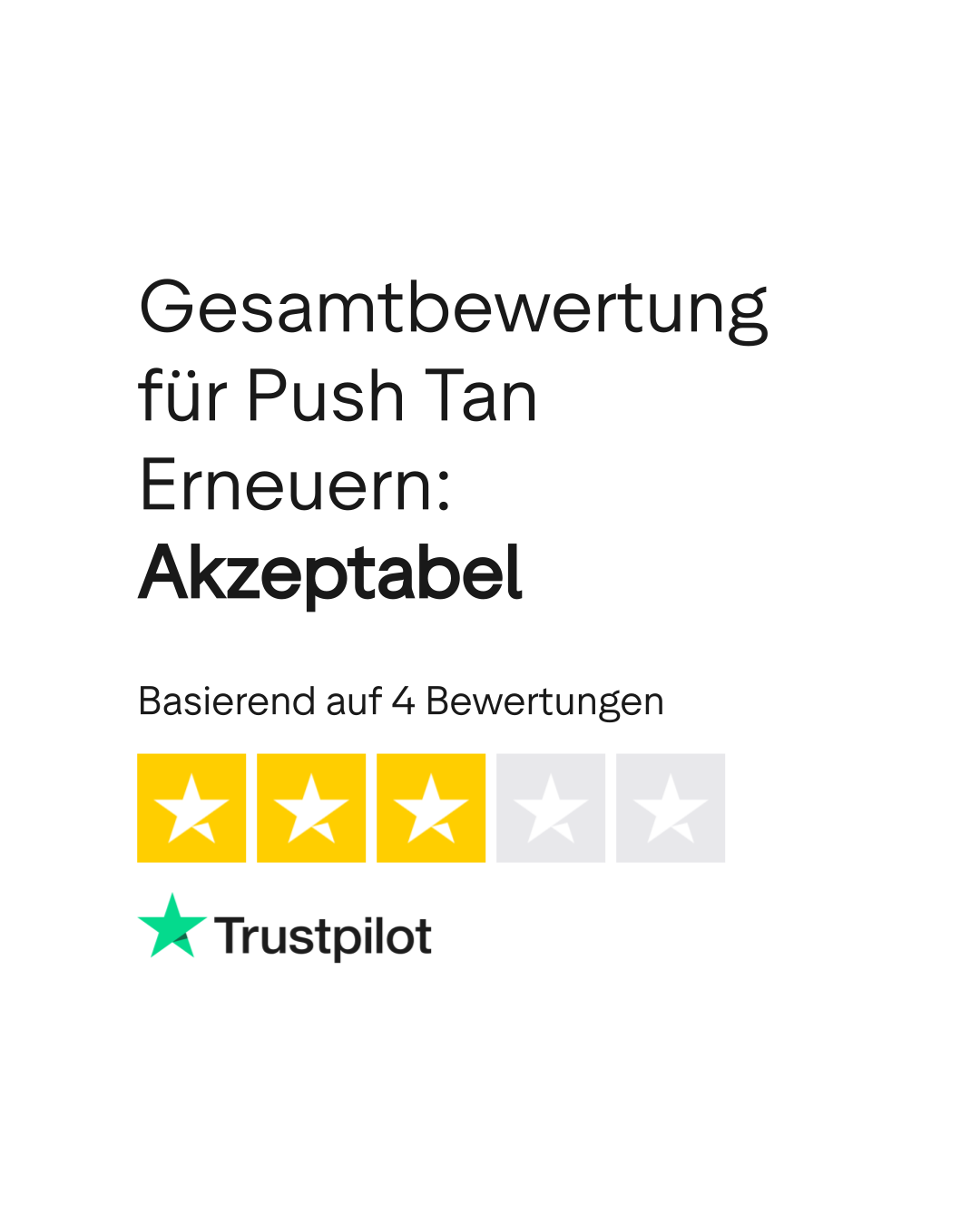 Bewertungen zu Push Tan Erneuern | Lesen Sie Kundenbewertungen zu push ...