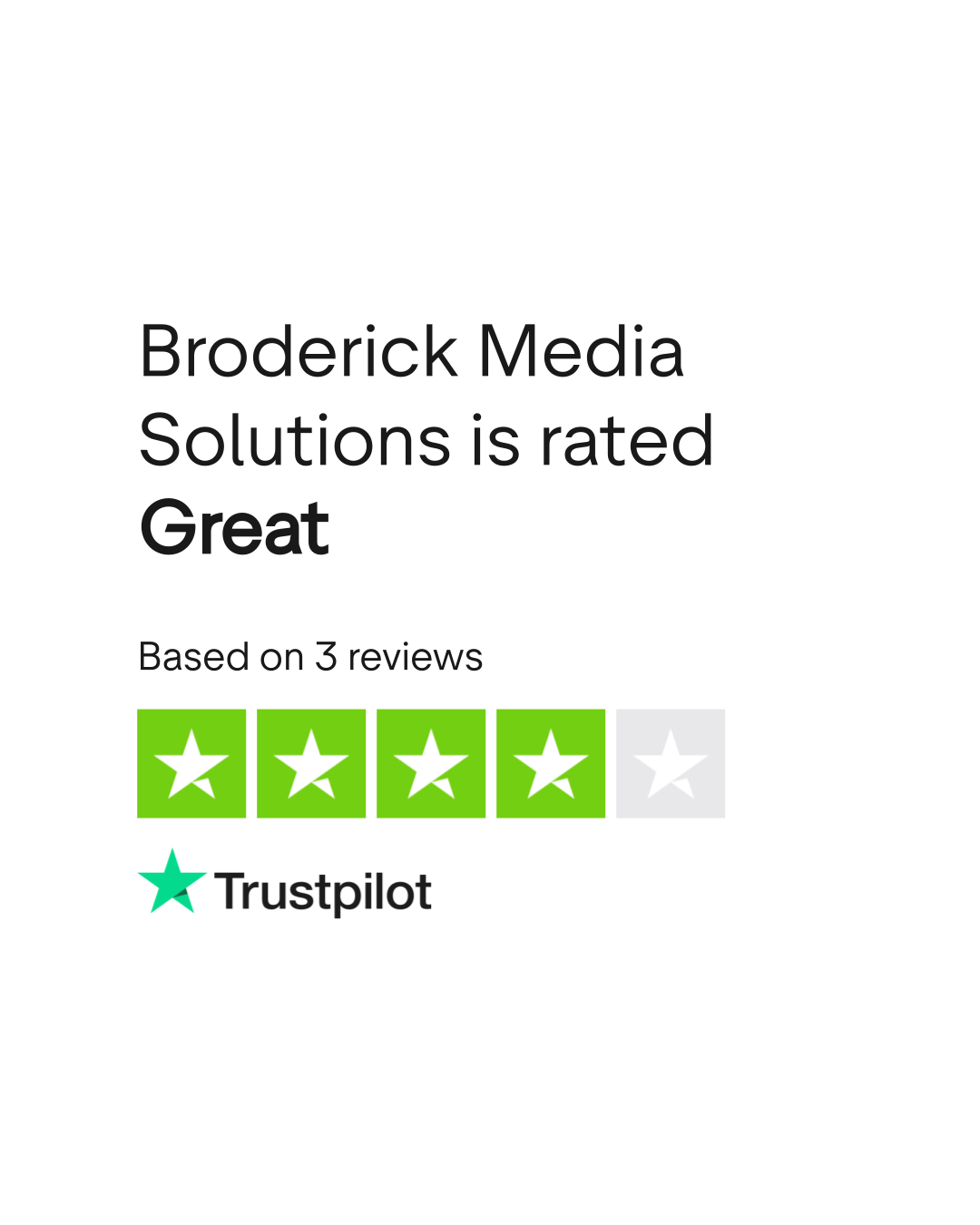 Broderick Media Solutions Reviews | Read Customer Service Reviews of broderickms.com