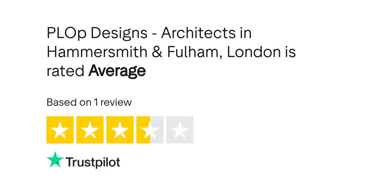 PLOp Designs - Architects in Hammersmith & Fulham, London Reviews | Read Customer Service ...