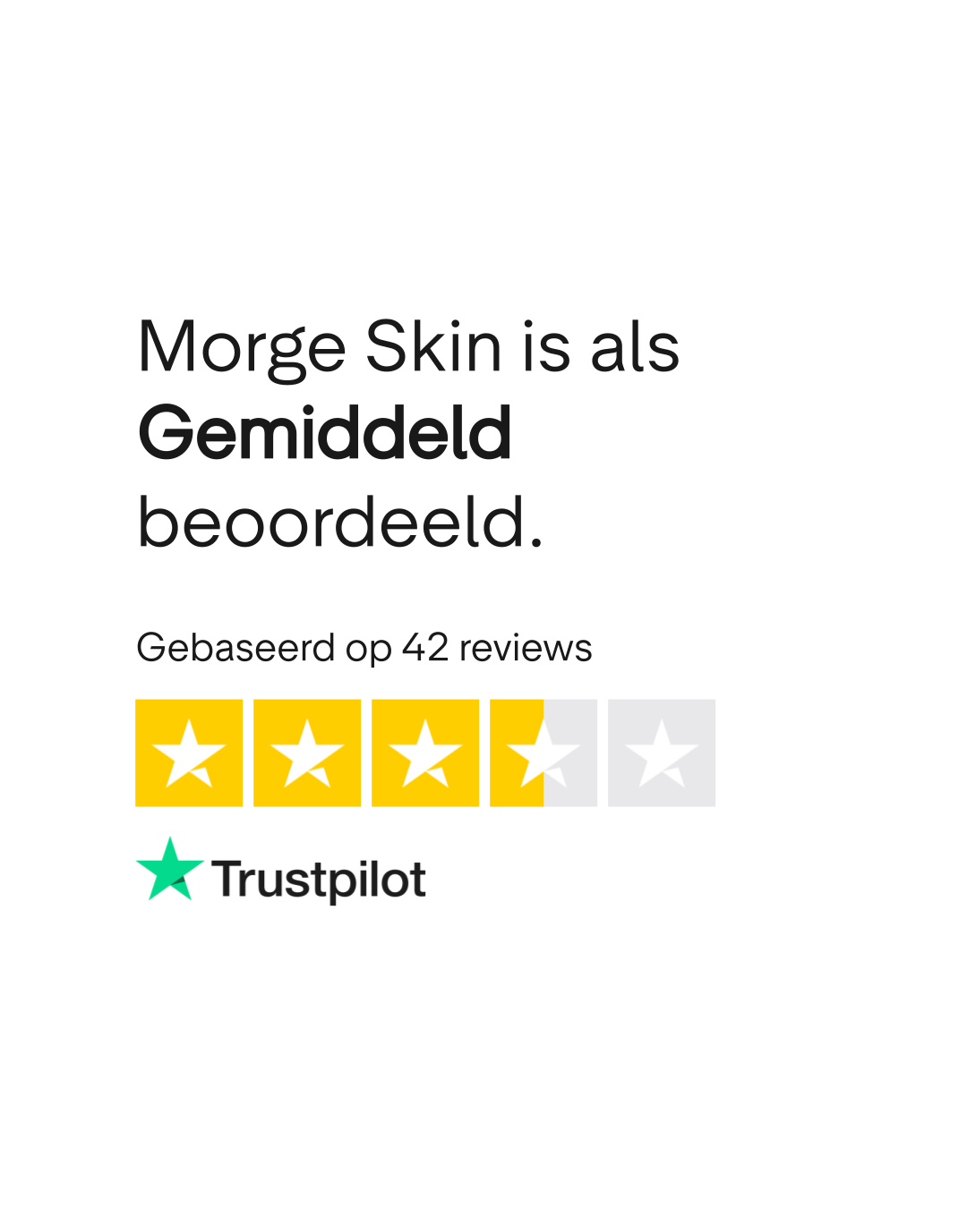 Morge Skin reviews | Bekijk consumentenreviews over morgeskin.com