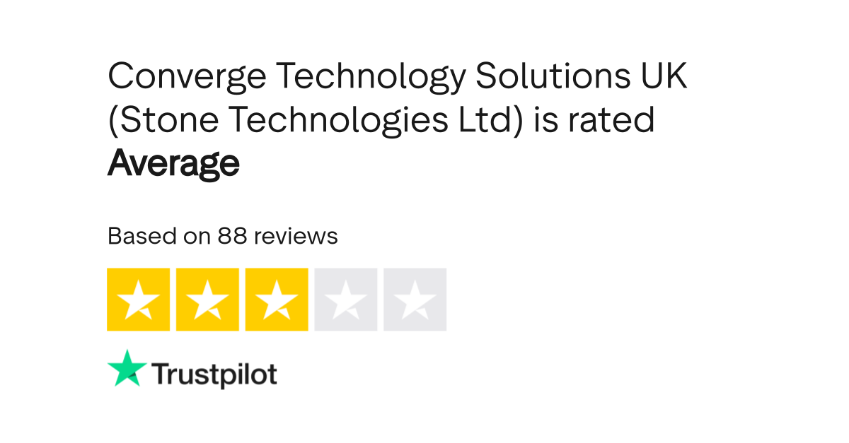 Converge Technology Solutions UK (Stone Technologies Ltd) Reviews ...