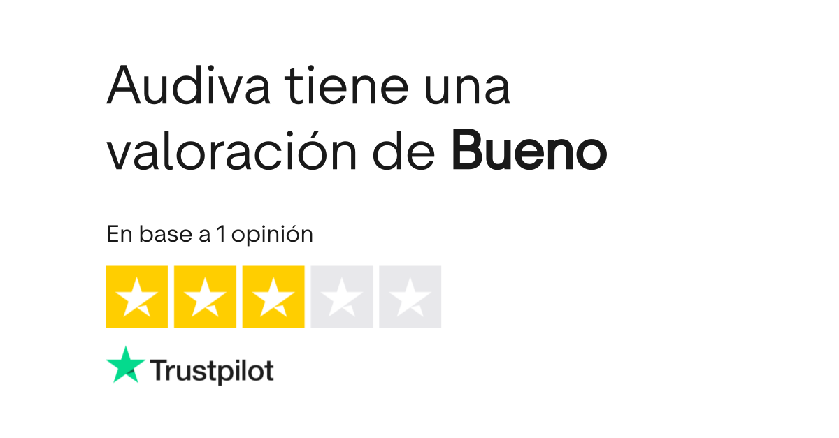 Opiniones sobre Audiva | Lee las opiniones sobre el servicio de audiva.es