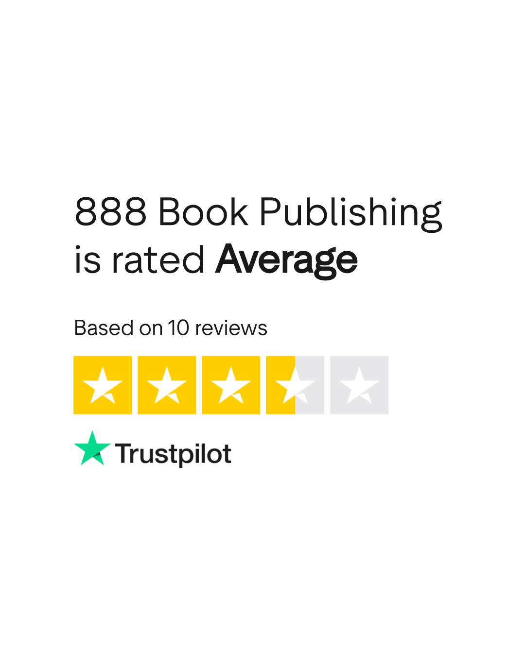 888 Book Publishing Reviews | Read Customer Service Reviews of ...
