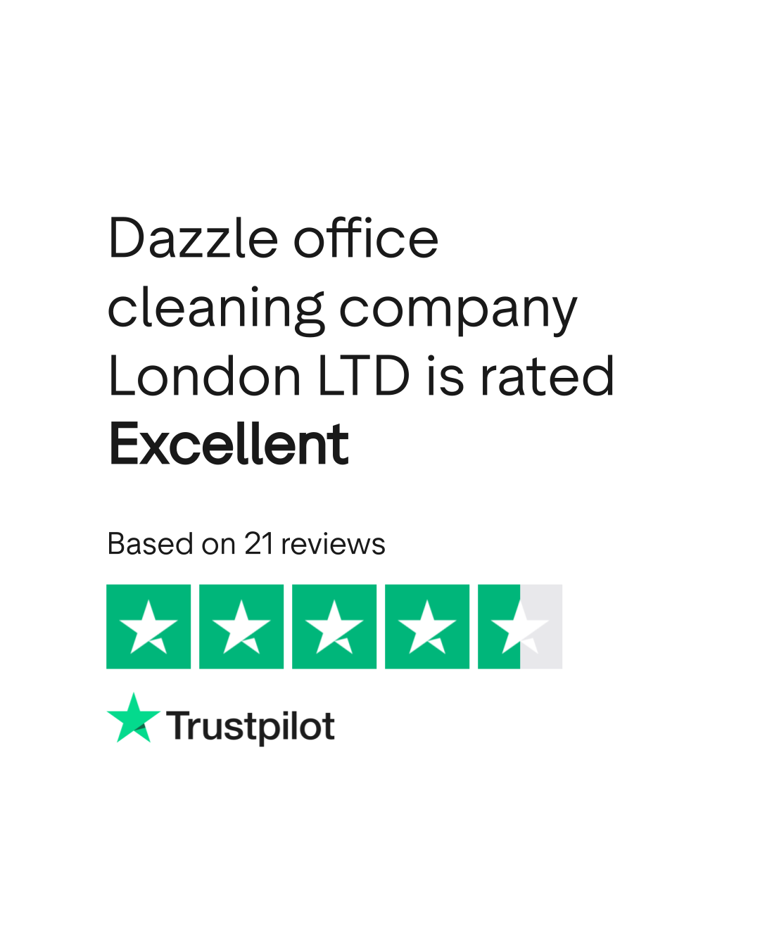 Dazzle office cleaning company London LTD Reviews | Read Customer ...