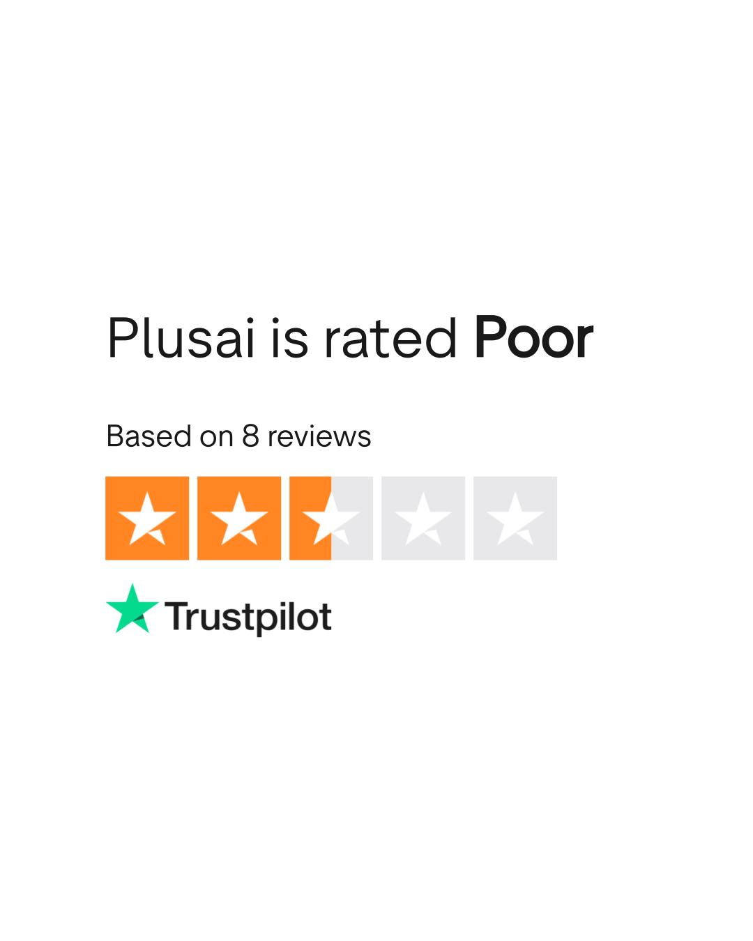Plusai Reviews | Read Customer Service Reviews of plusai.com