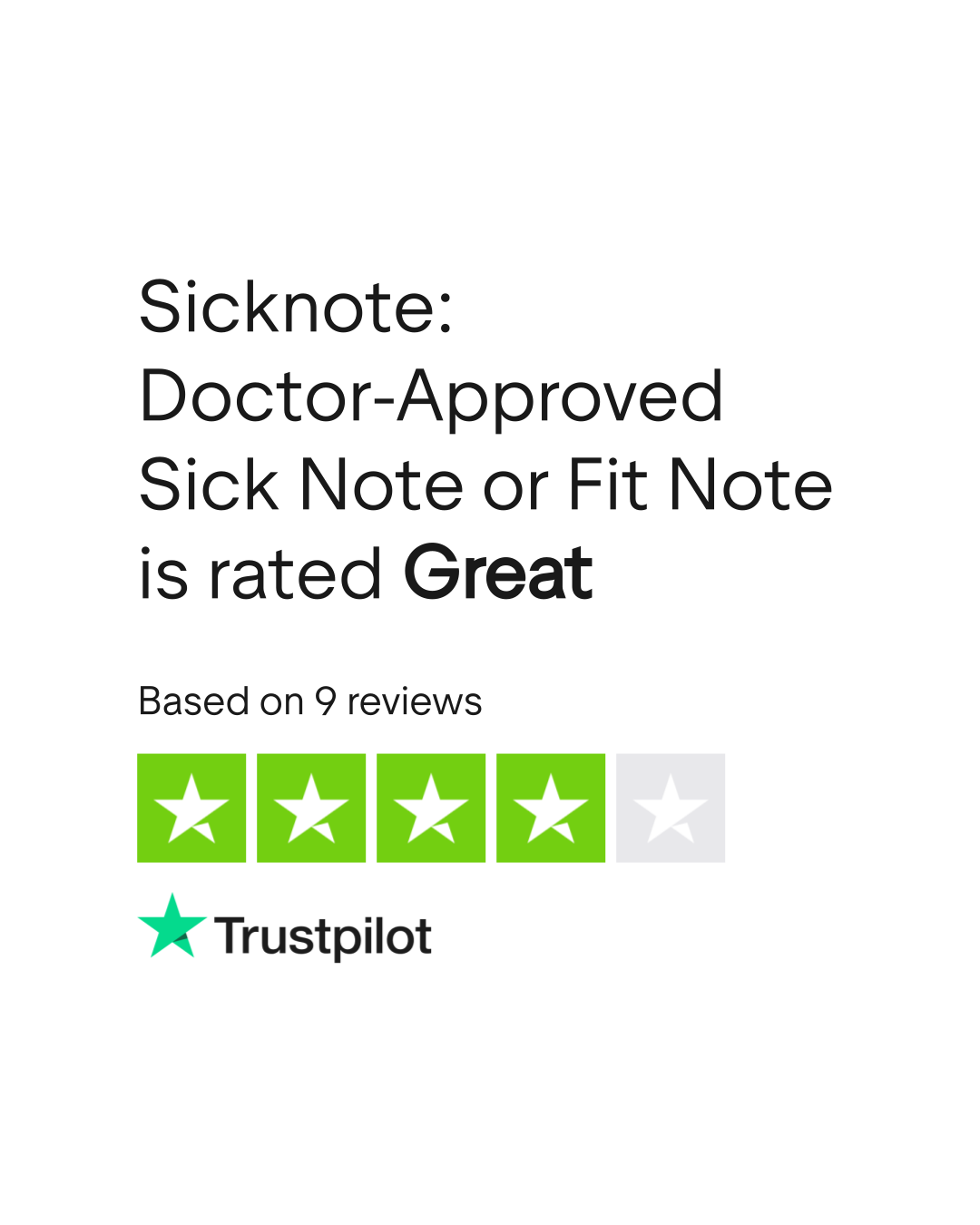 Sicknote: Doctor-Approved Sick Note or Fit Note Reviews | Read Customer ...