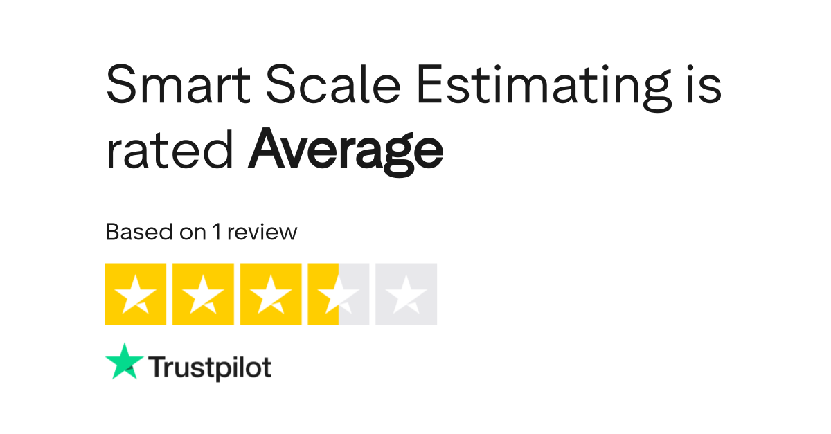 Smart Scale Estimating Reviews | Read Customer Service Reviews of smartscaleestimating.com